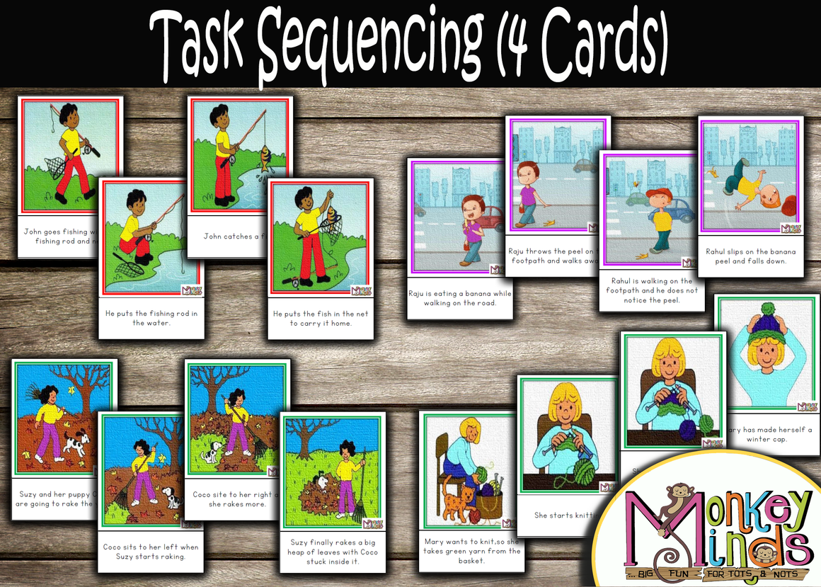 Sequencing - Order & Pattern – Monkey Minds